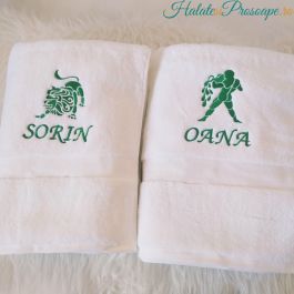 Prosoape personalizate cu semne zodiacale - HalateSiProsoape.ro